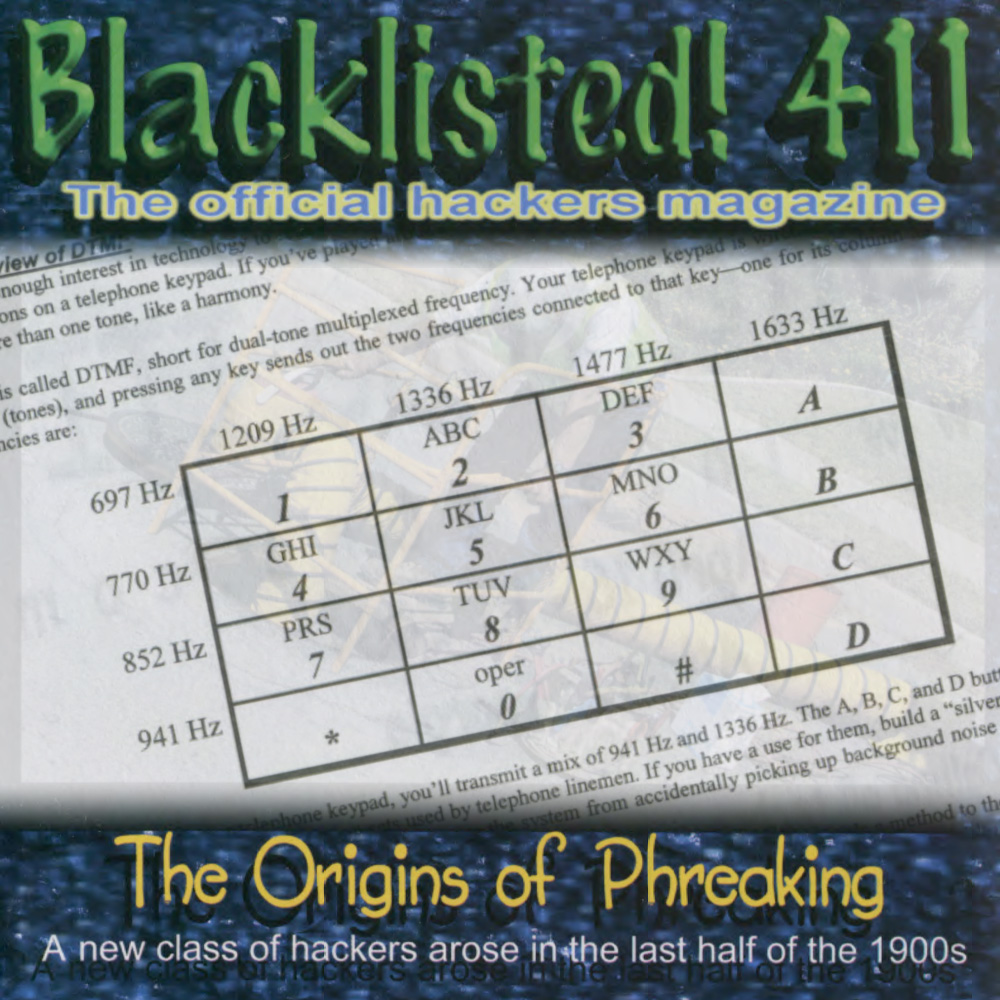 The Origins of Phreaking – Gary D. Robson